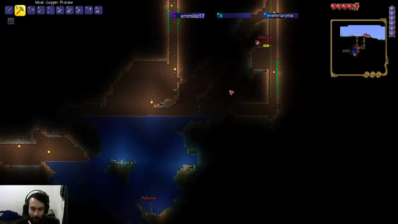 Terraria final update | Pre-Hard mode | Consiguiendo minerales - YouTube