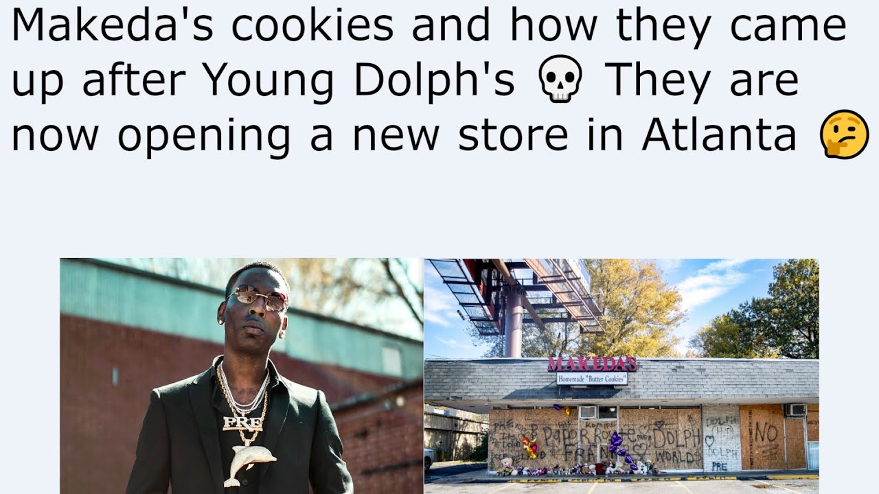 Makeda's cookies and how they came up after Young Dolph's 💀 They are ...