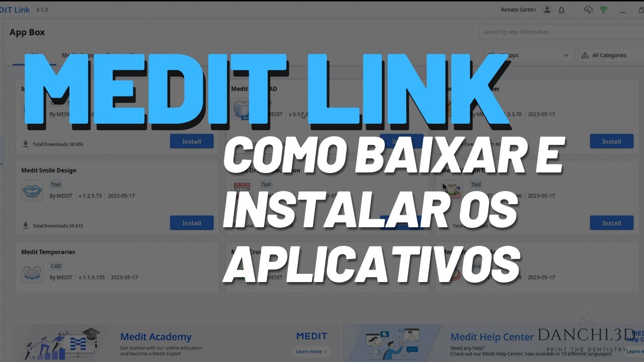 Medit Link: Aprenda a Instalar e Baixar esse software revolucionário ...