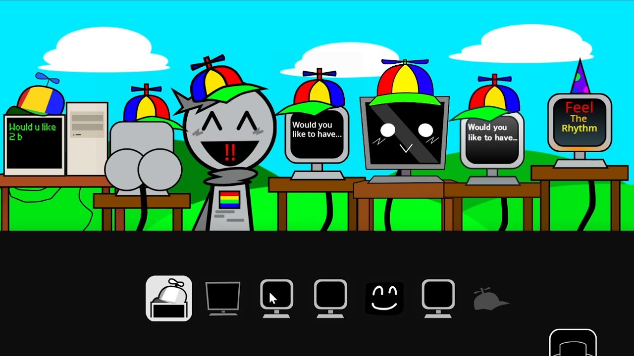 All Mr. Fun Computer Singing Together (Sprunki Gyat, Retake, Scrunkly ...