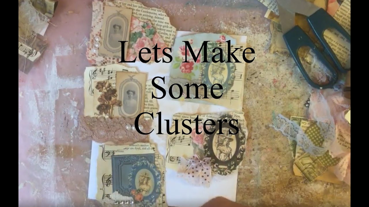 DIY Ephemera - Lets Make Clusters - YouTube