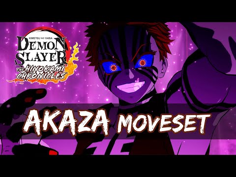 Demon Slayer - Akaza Moves [The Hinokami Chronicles No HUD] - YouTube