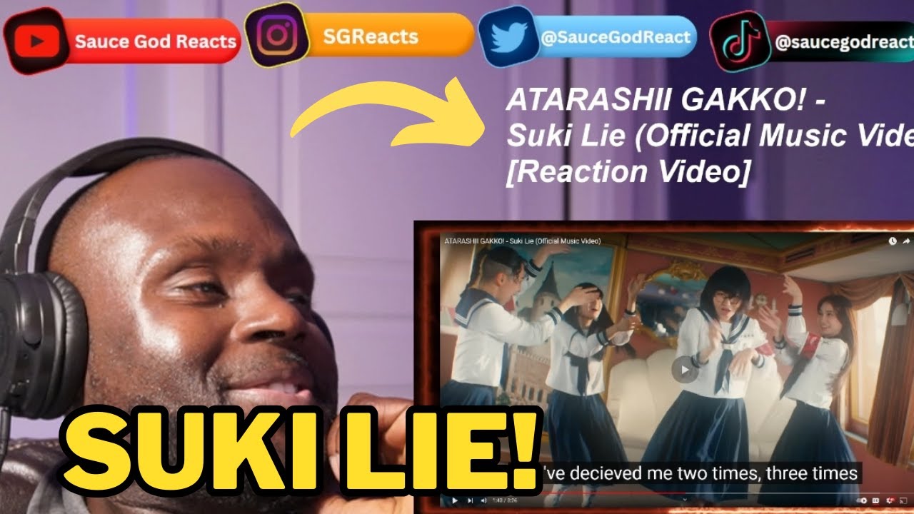 ATARASHII GAKKO! - Suki Lie (Official Music Video) | REACTION - YouTube