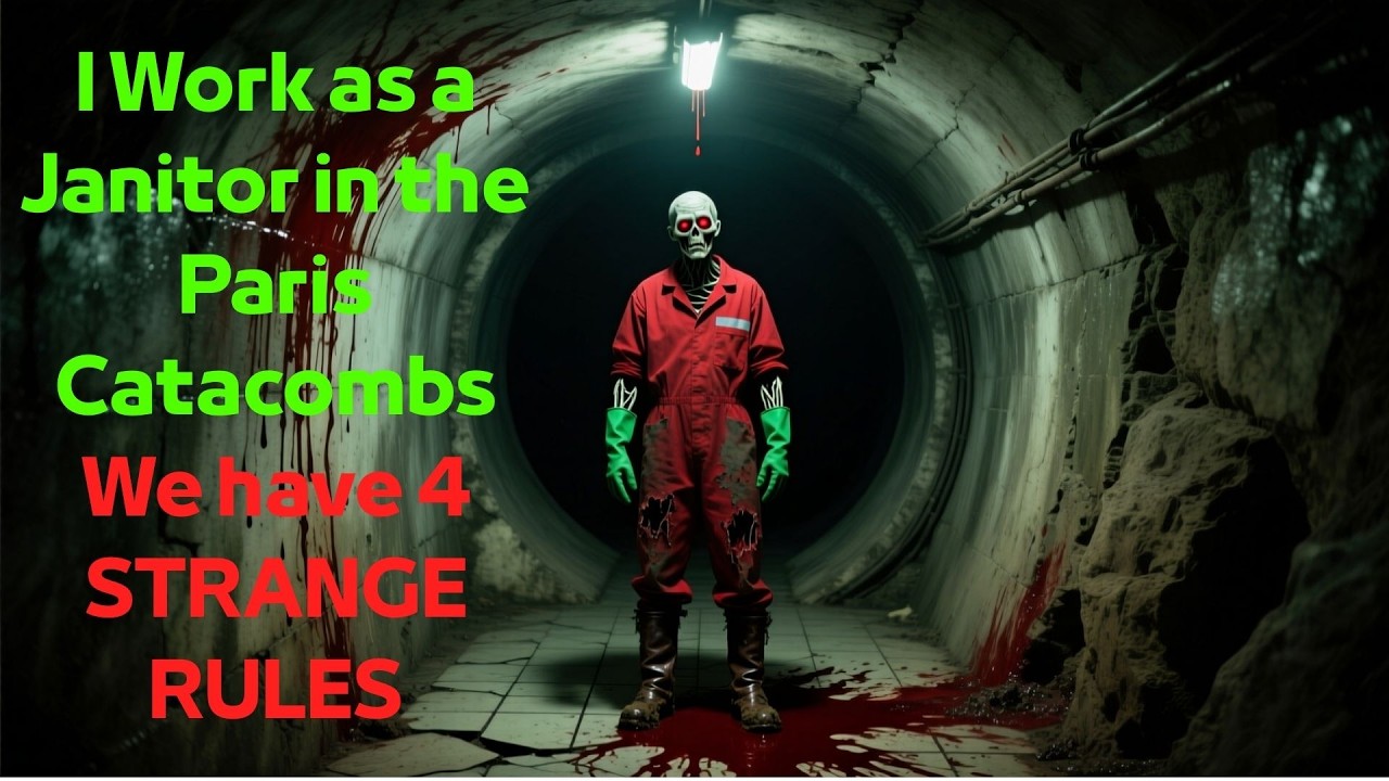 I Work as a Janitor in the Paris Catacombs. We have 4 STRANGE RULES ...