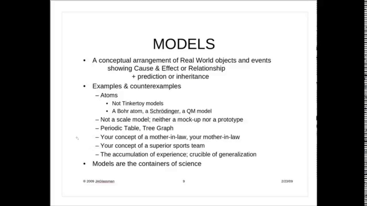 Glassman scientific skeptisism , models and climatology psuedoscience ...