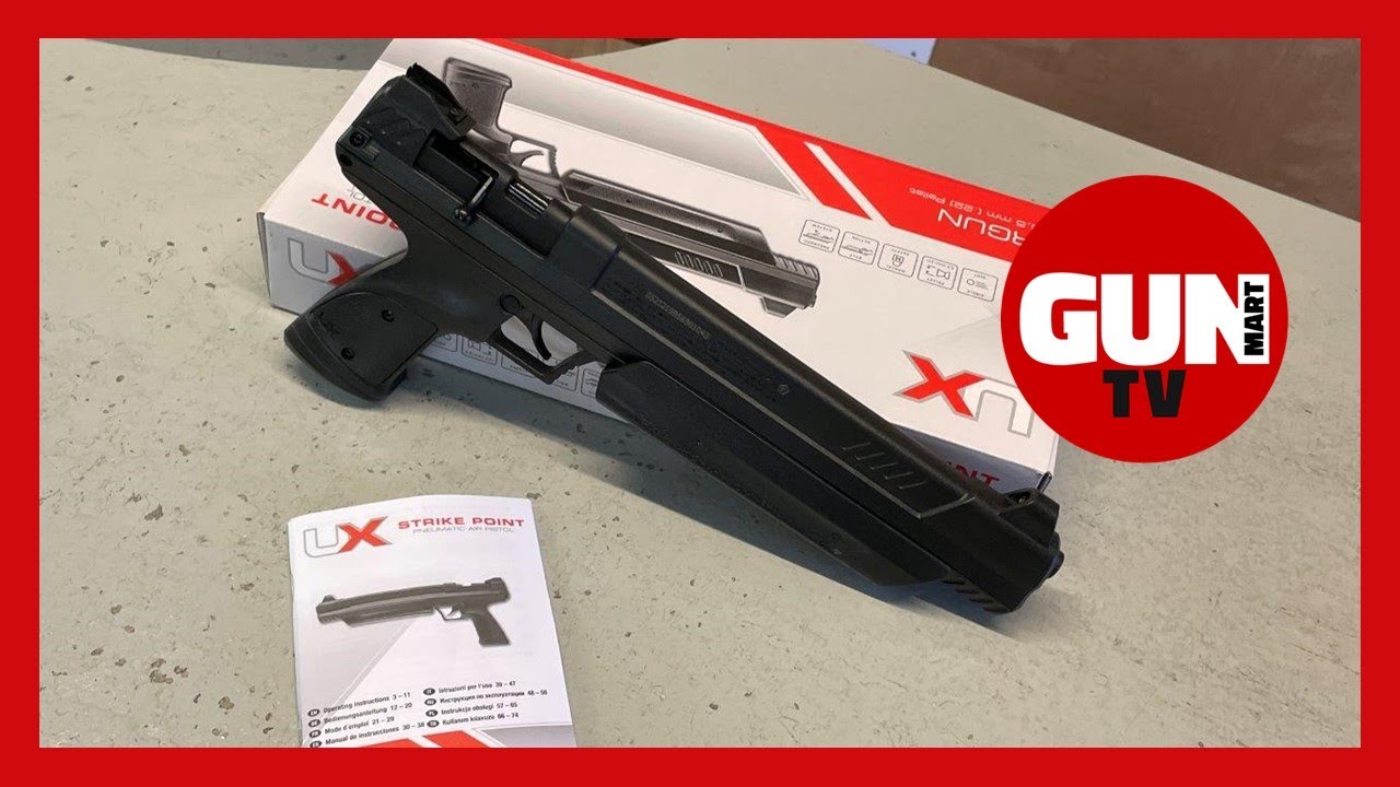 UMAREX UX STRIKE POINT pneumatic pistol - YouTube