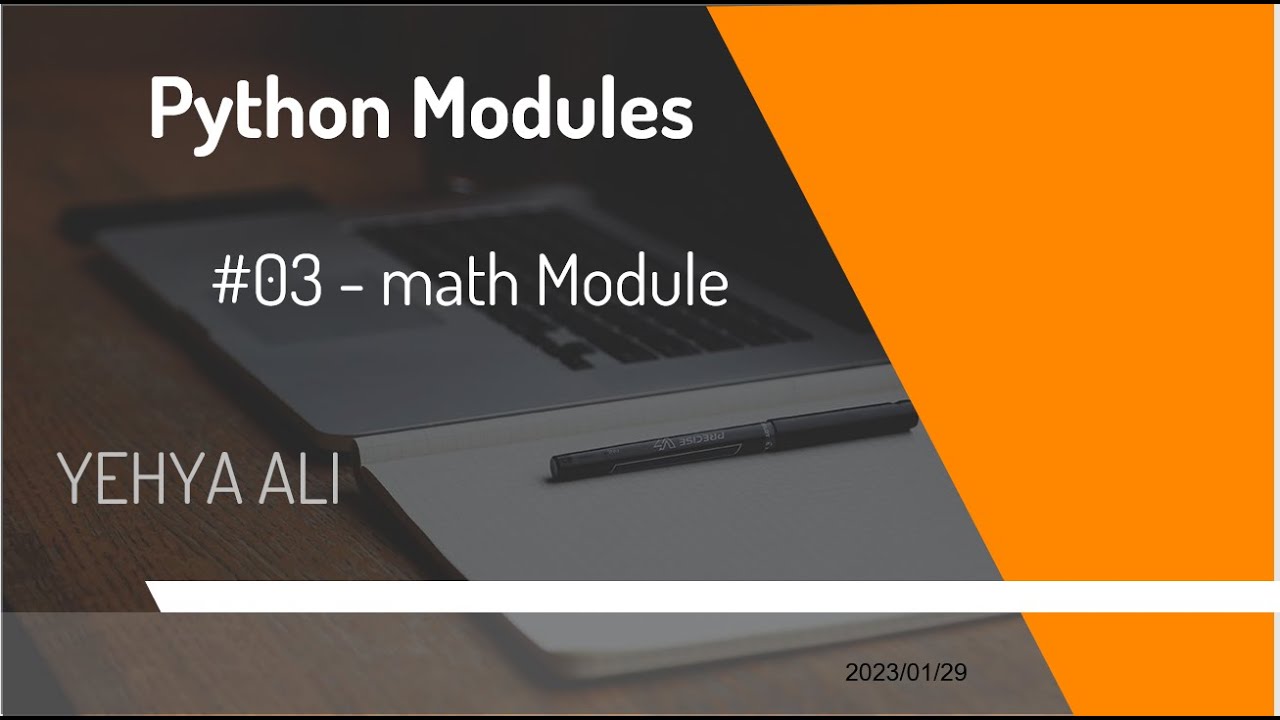 Important Python Module #03 | math Module - YouTube