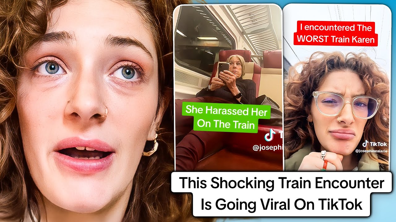 TikToker Exposes Arrogant Train Lady In Viral Video - YouTube