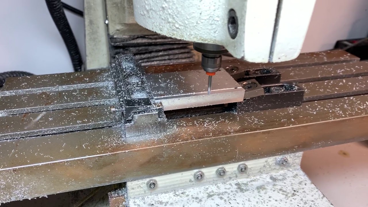 Folken M3400E CNC milling machine - YouTube