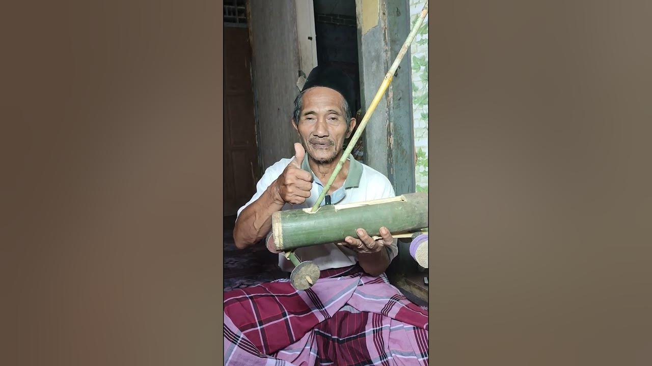 cara membuat mobil mobilan dari kayu atau bambu - YouTube