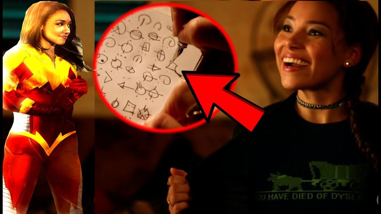Not Dawn Allen CONFIRMED? Speed Force Symbols? - The Flash Season 4 ...