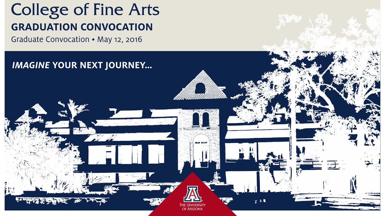 CFA Spring 2016 Graduation Convocation - Graduate Students - YouTube