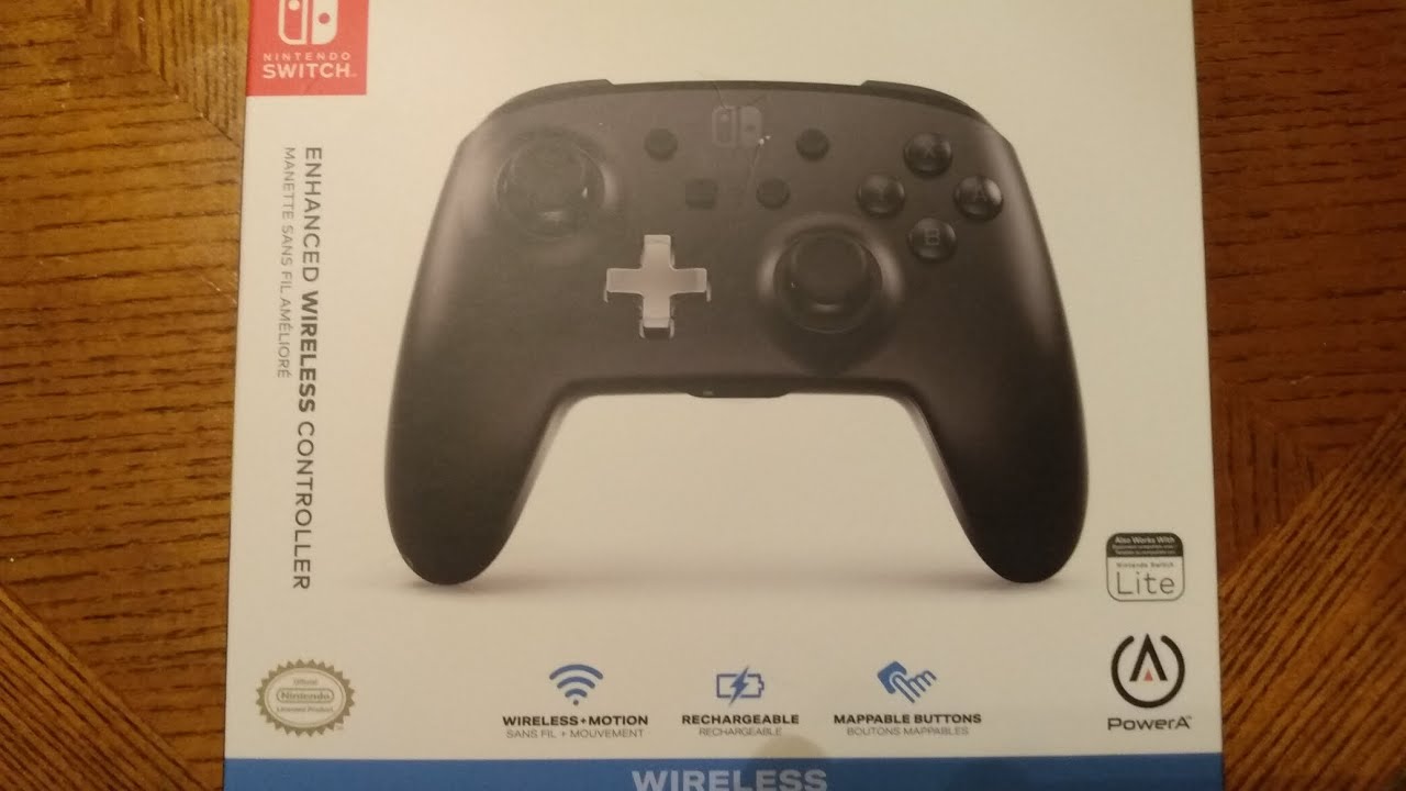 Unboxing my Nintendo Switch Pro controller. - YouTube