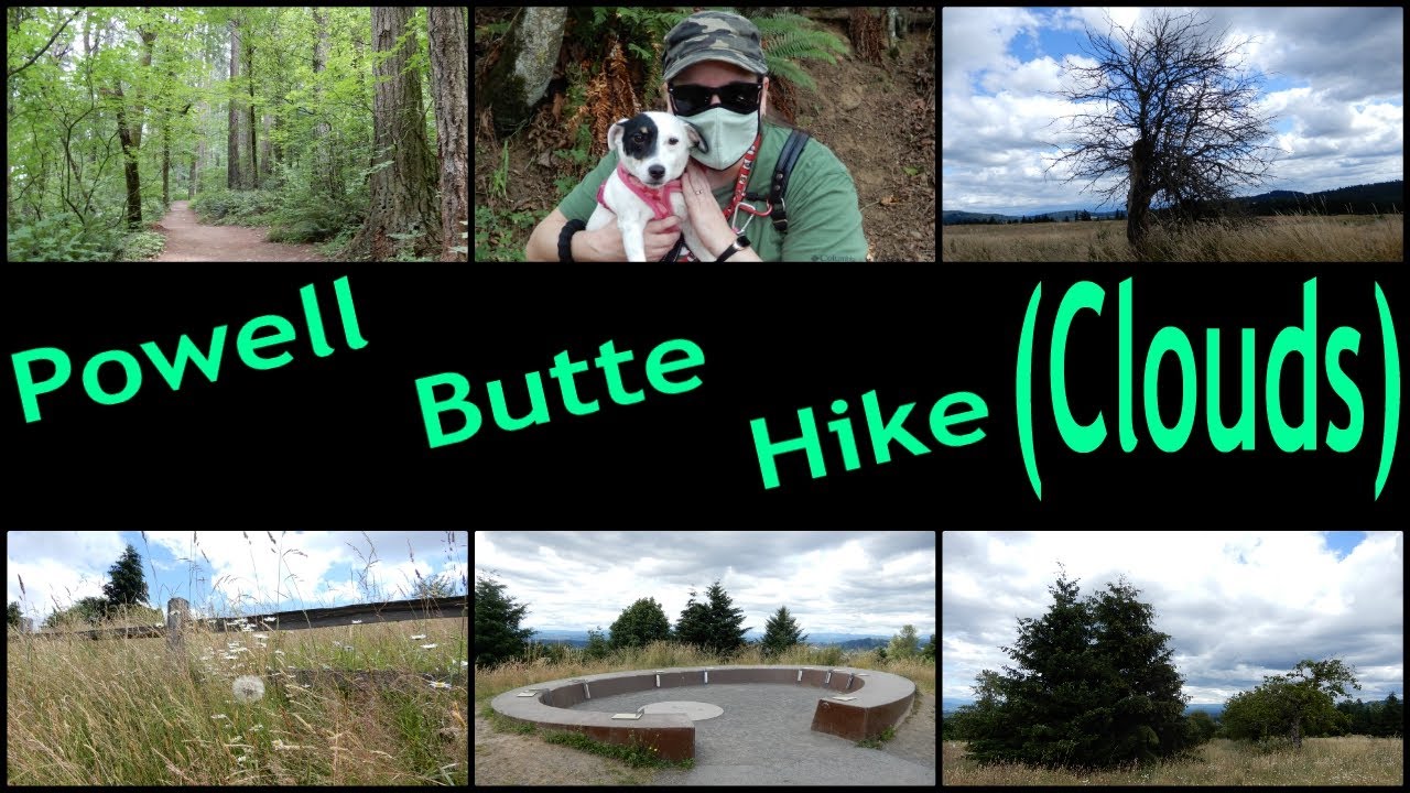 Powell Butte hike clouds - YouTube