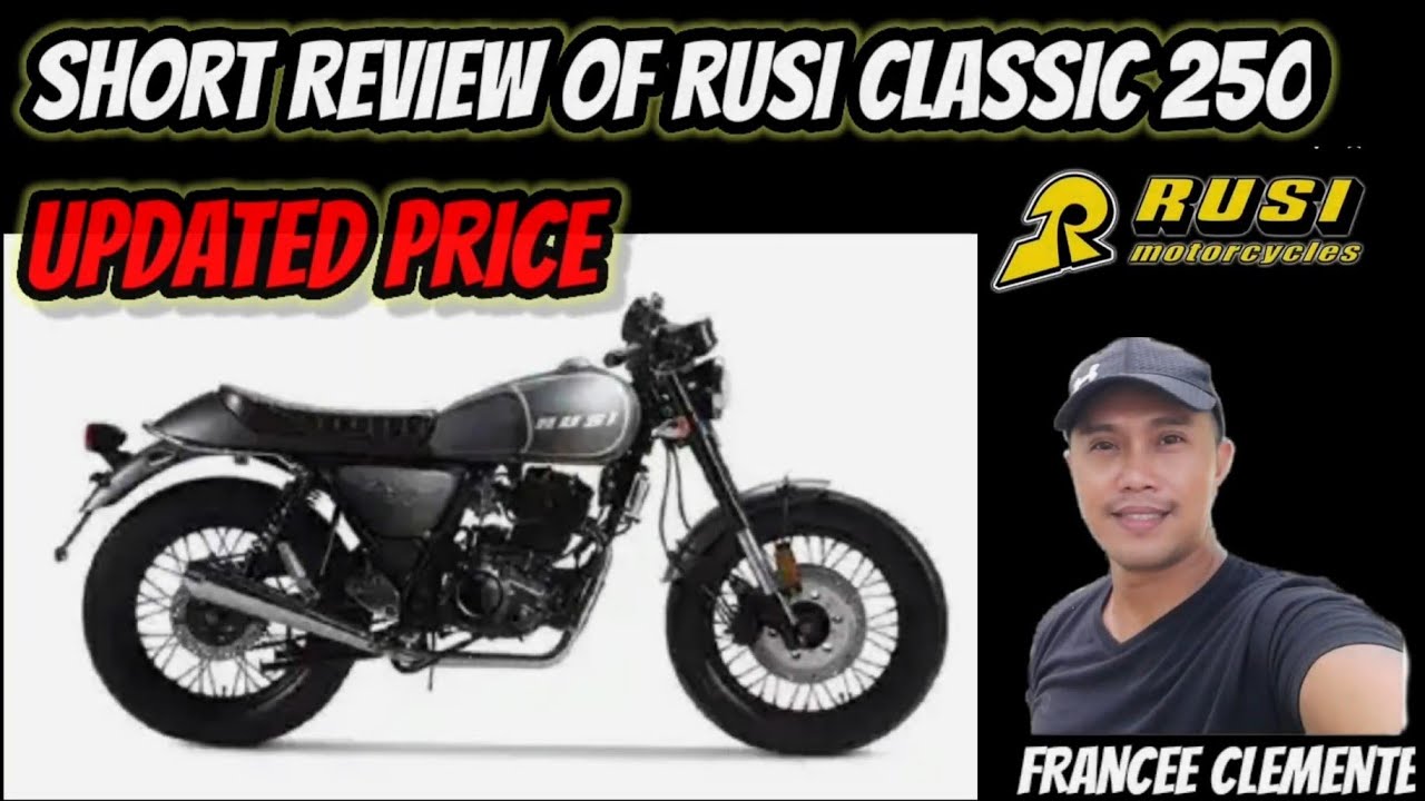 RUSI CLASSIC 250 SHORT REVIEW @FRANCEECLEMENTE#RUSICLASSIC250#REVIEW# ...