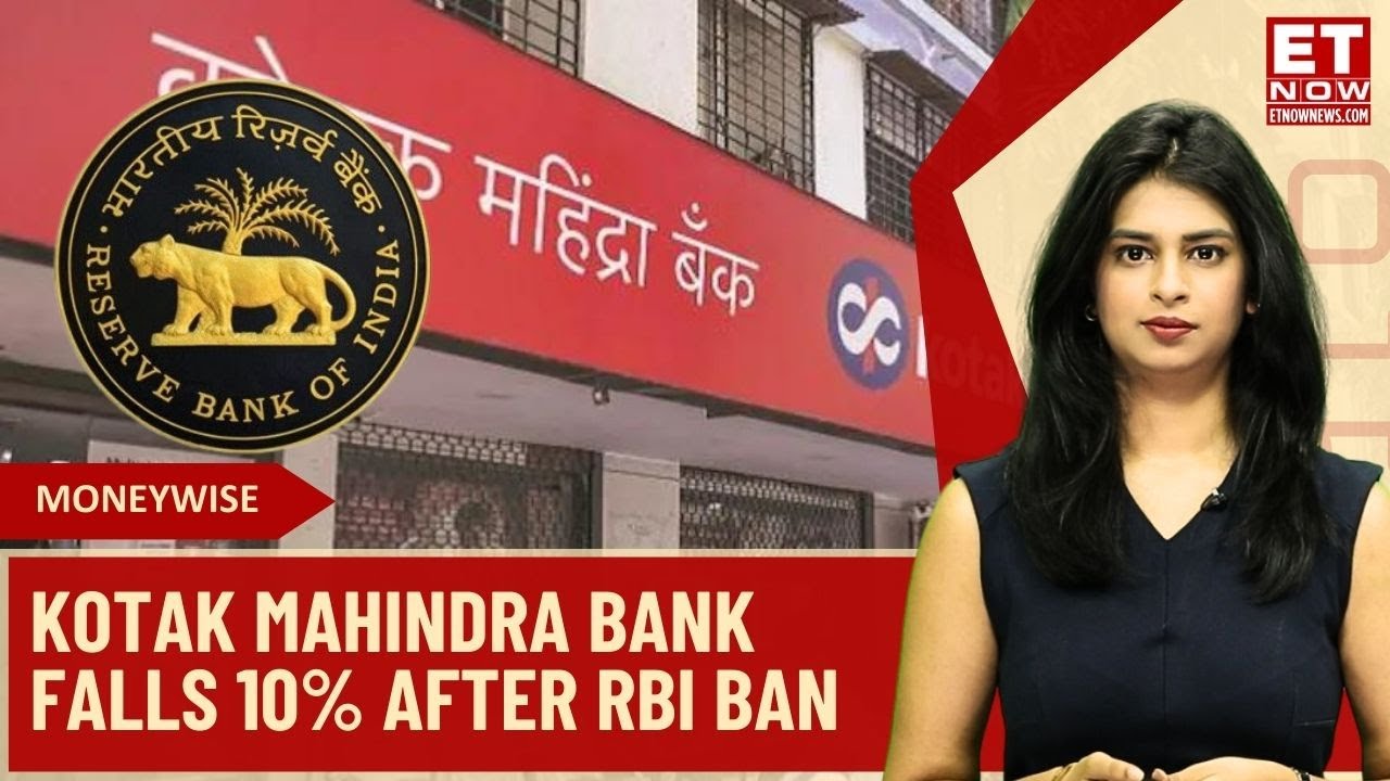Kotak Mahindra Bank News | Stock Falls Over 10% After RBI Ban | Check ...