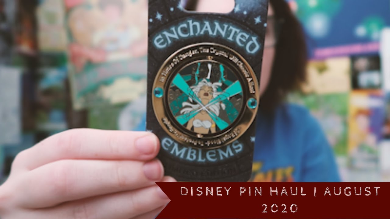 Disney Pin Haul | August 2020 - YouTube