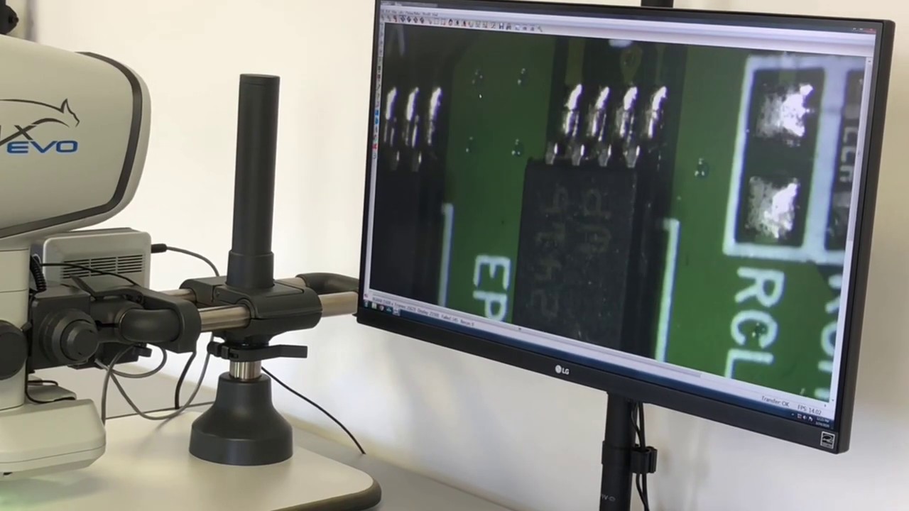 Vision Engineering - Lynx EVO with Oblique Viewer - YouTube
