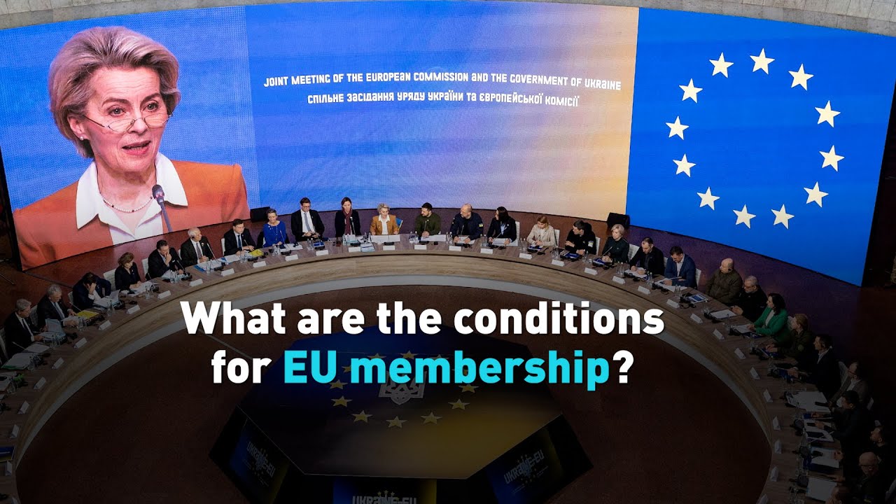 What are the conditions for EU membership? - YouTube