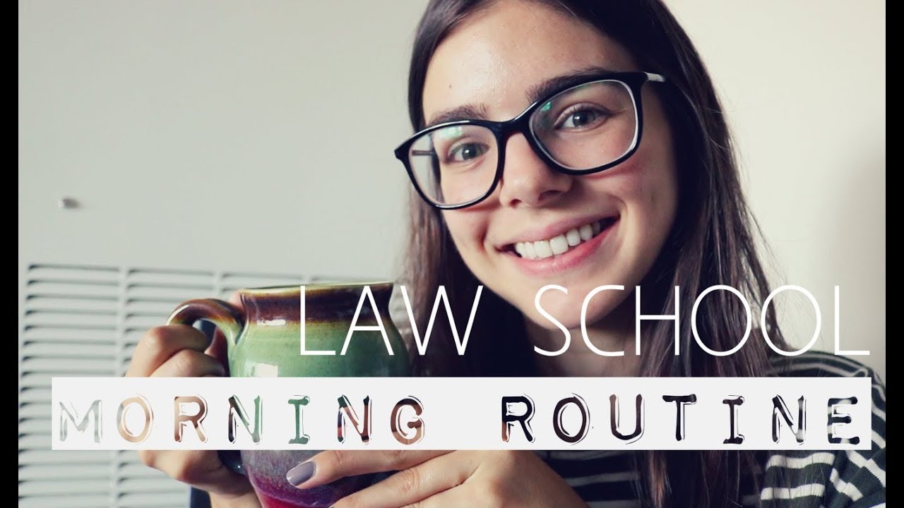LAW SCHOOL | Morning Routine - YouTube