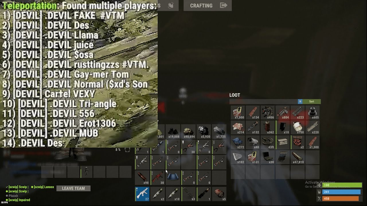 Going deep on a 14 deep clan -Vital Rust - YouTube