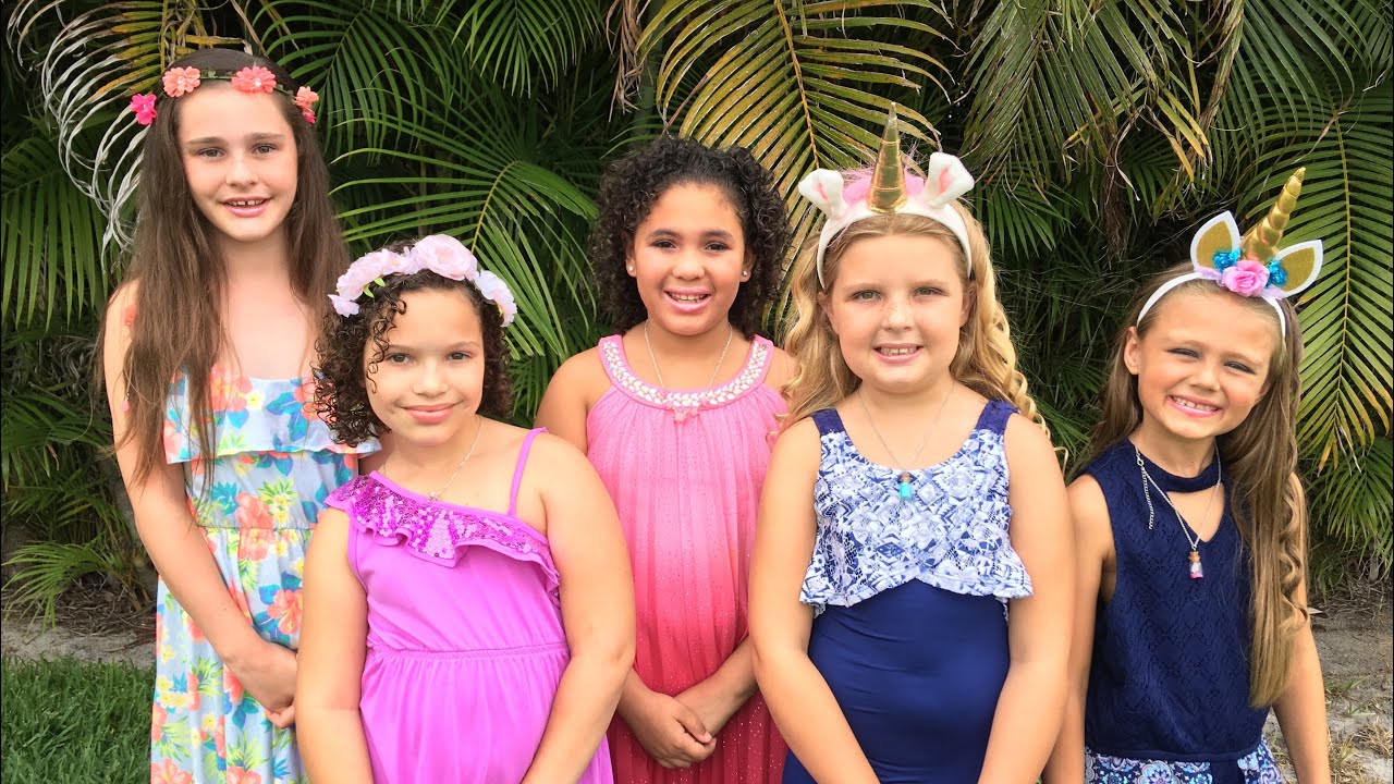 My Girls First School Dance | Elementary School Dance With Friends ...