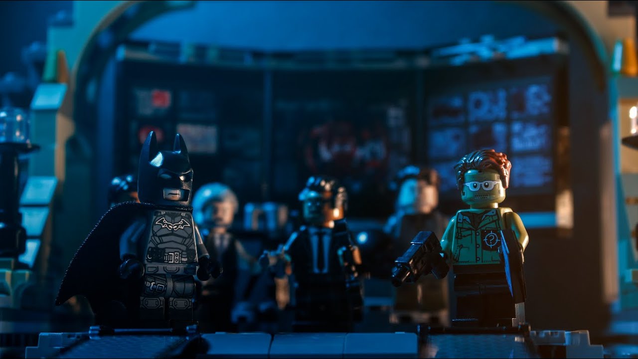 The Batman vs The Riddler | LEGO Stop Motion - YouTube