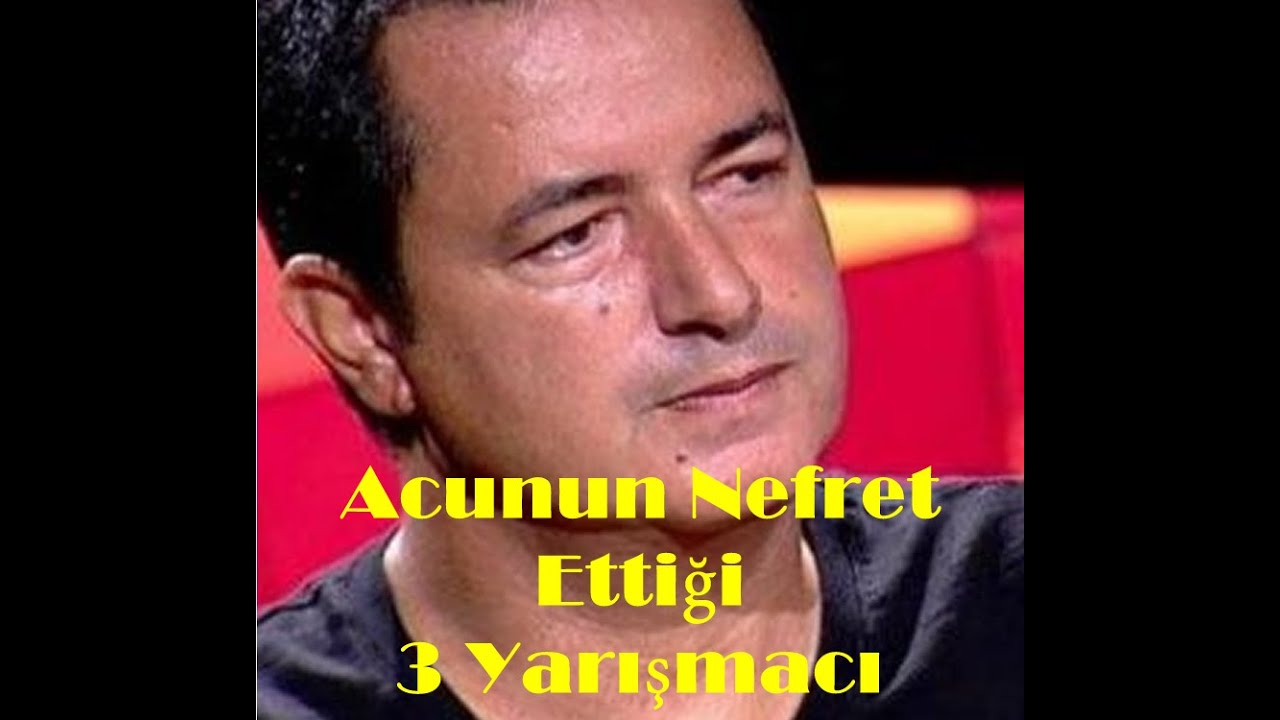 Acunun Nefret Ettiği 3 Survivor Yarışmacıları #Acunn #survivor - YouTube