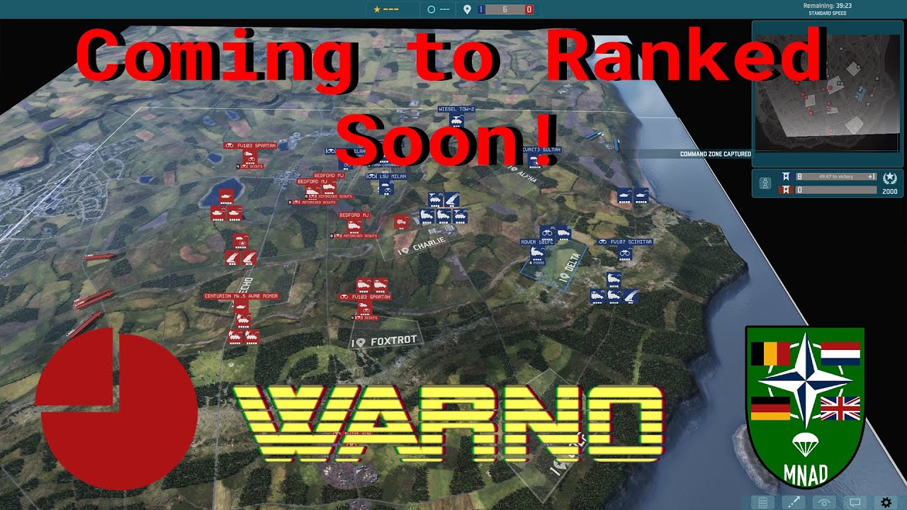 Warno: Testing the new map coming to Ranked - YouTube