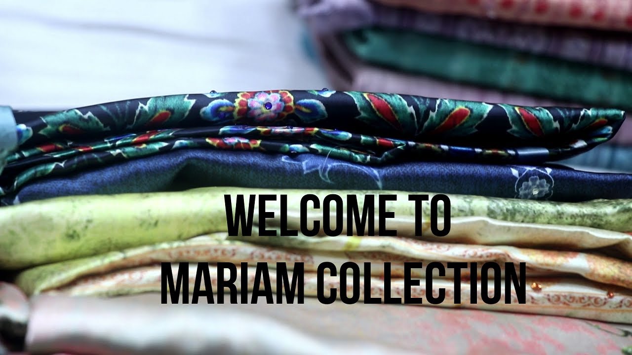 Indian Silk Three Pis Collection Mariam Eid Collection 2020 - YouTube