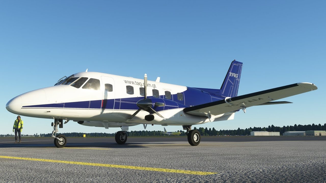 First look at the NextGen Embraer EMB-110 Bandeirante in Microsoft ...