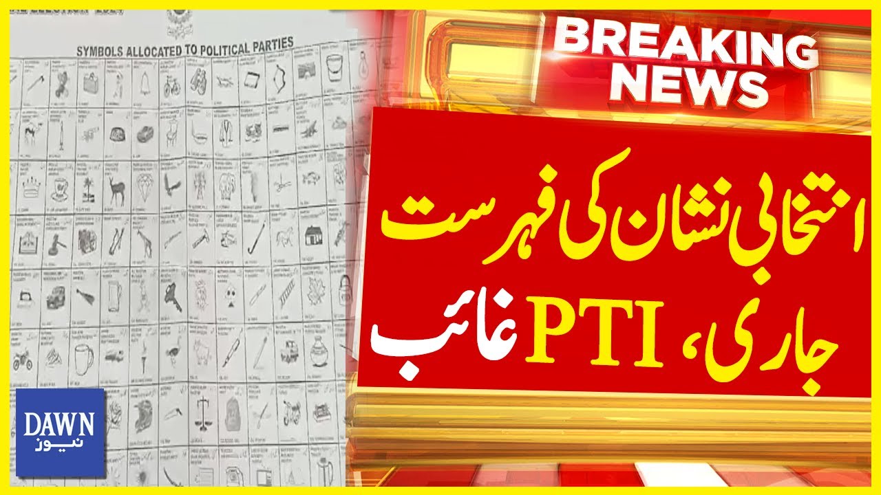 Election Commission Releases Election Symbol List | Breaking News ...