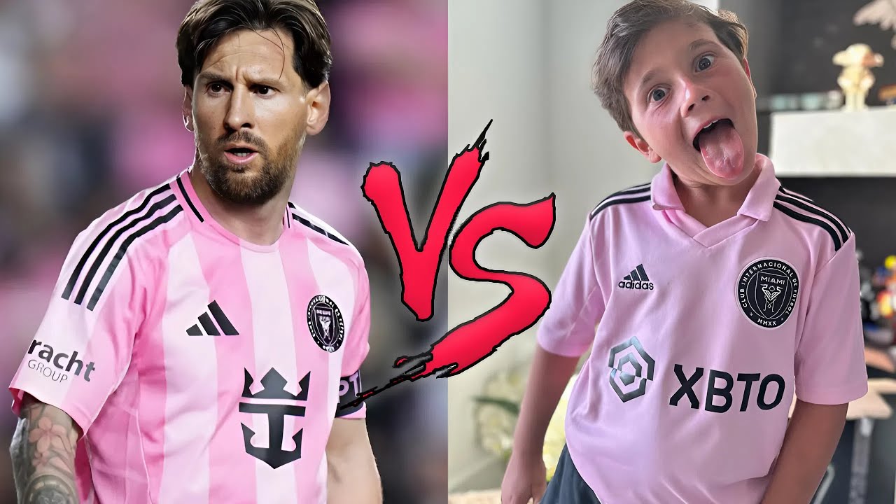 Lionel Messi Vs Mateo Messi Transformation 2025 ⭐ Who Do You Like ...