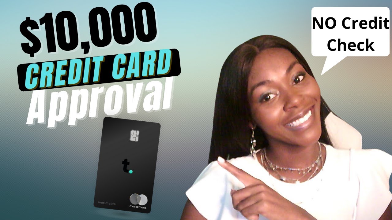 $10,000 Credit Card NO Credit Check | Tomo Credit Card Review | Easy ...