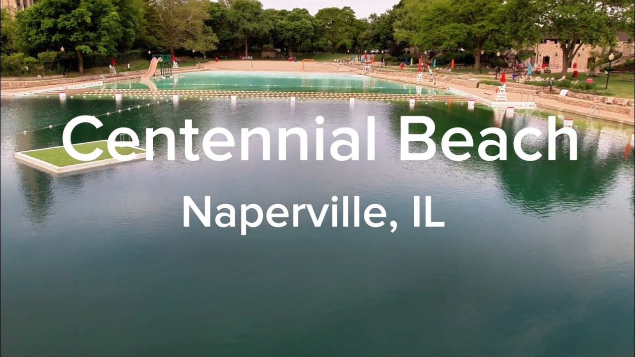 Naperville’s Centennial Beach - YouTube