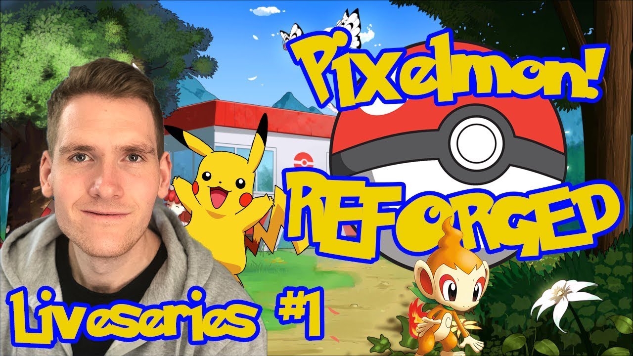 PIXELMON LIVE - REFORGED MODPACk - NORSK - Startet server! - YouTube