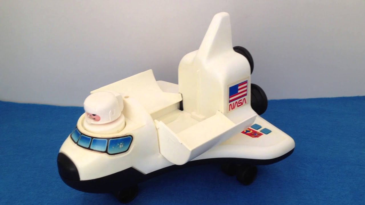 Fisher Price Little People NASA Space Shuttle Toy - YouTube