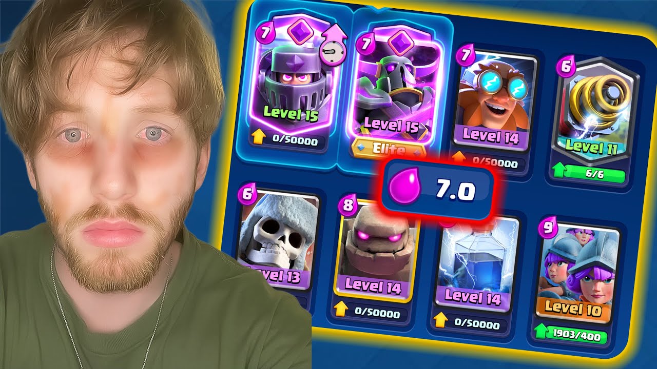 I Tried The WORST Clash Royale Decks... - YouTube