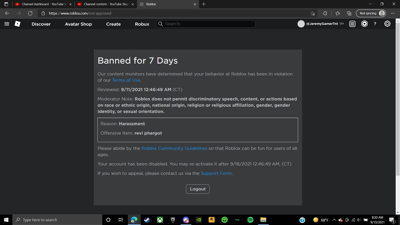 CSGO 7 DAY BAN W ZUES - YouTube