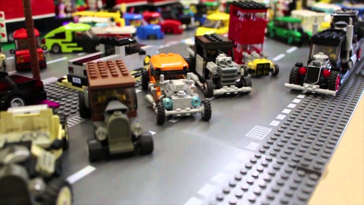 Minifig Rides at Yokohama Lego Off 2015 - YouTube