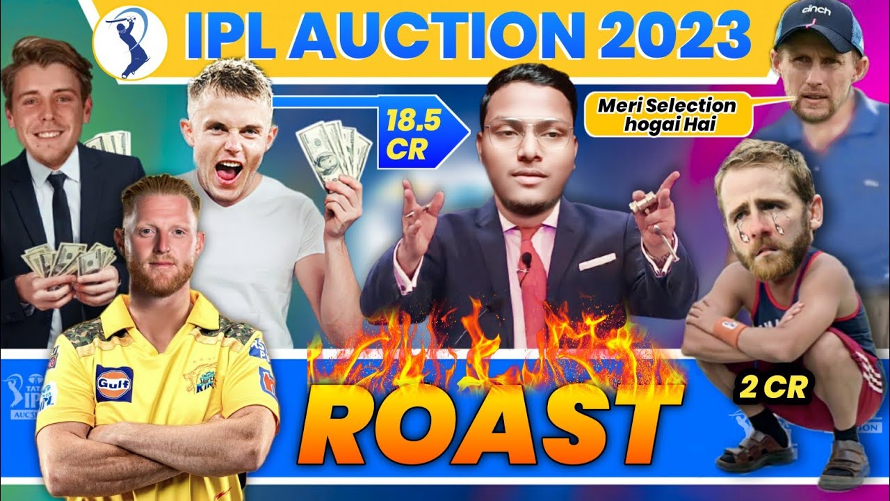 IPL Auction 2023 Memes 🤣 Sam Curran 18.5 Cr 😲 Ben Stokes In CSK🔥Joe ...