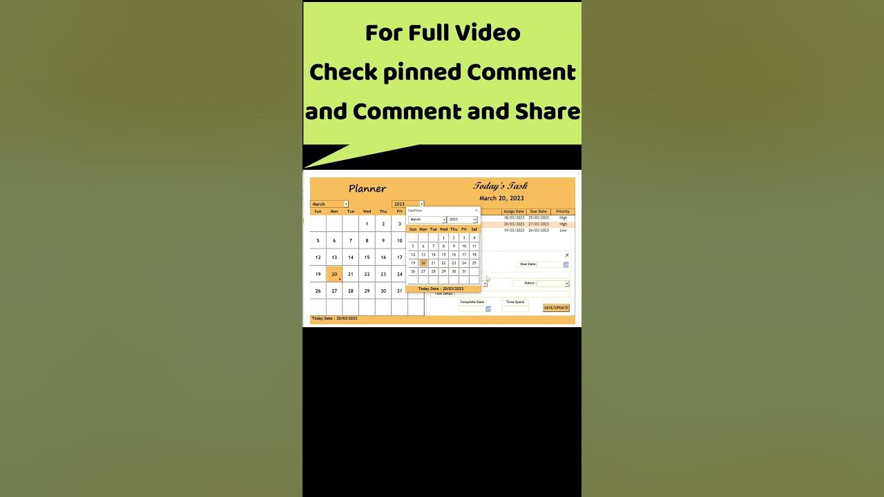 Advance Planner with Automated Task Scheduler #shorts - YouTube