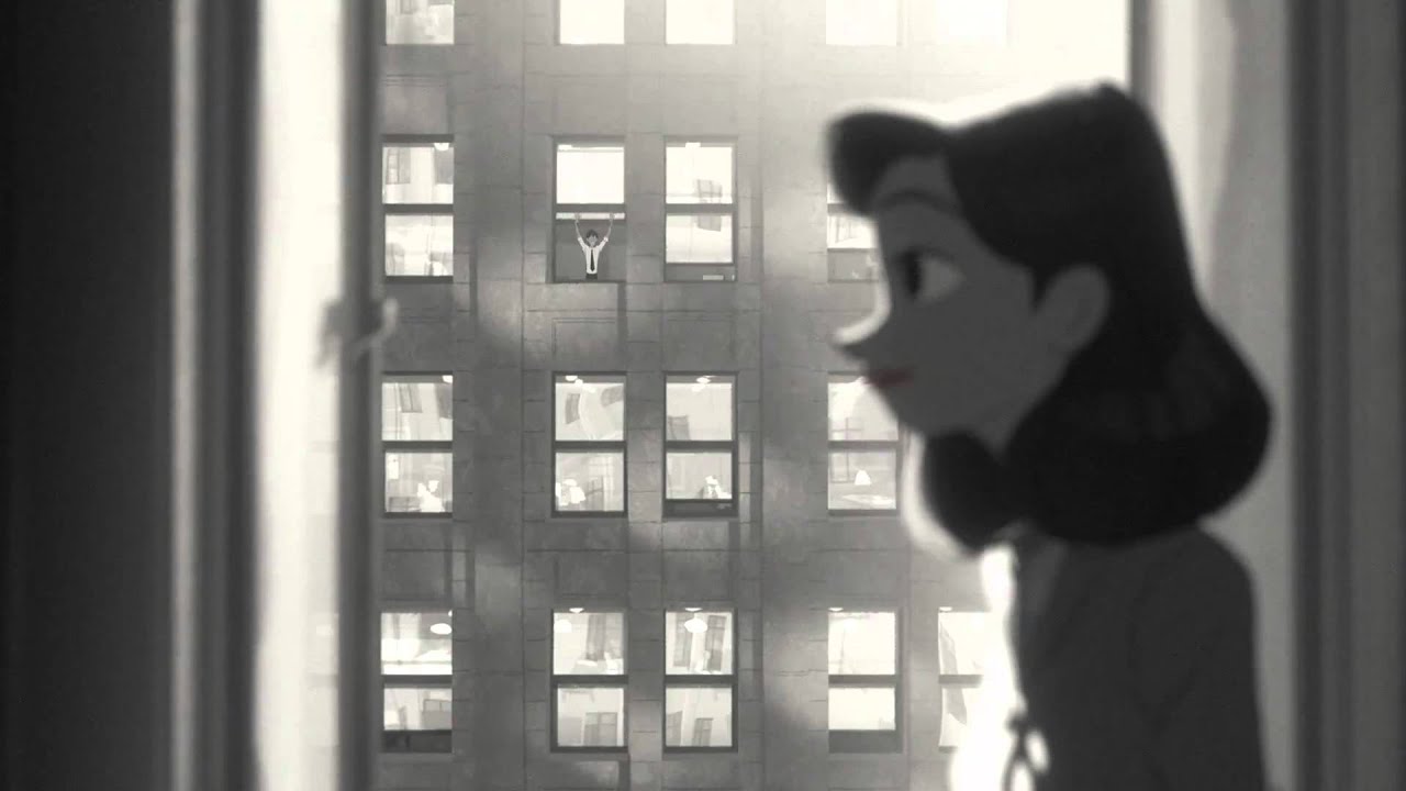 Paperman - DISNEY SHORT MOVIE HD (2013) - TRAILERTOWN - YouTube