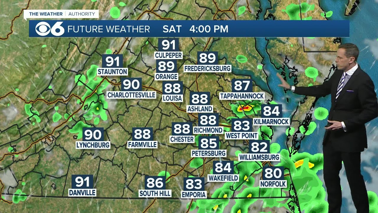 Hour-by-hour look at what parts of Virginia will see more rain and ...
