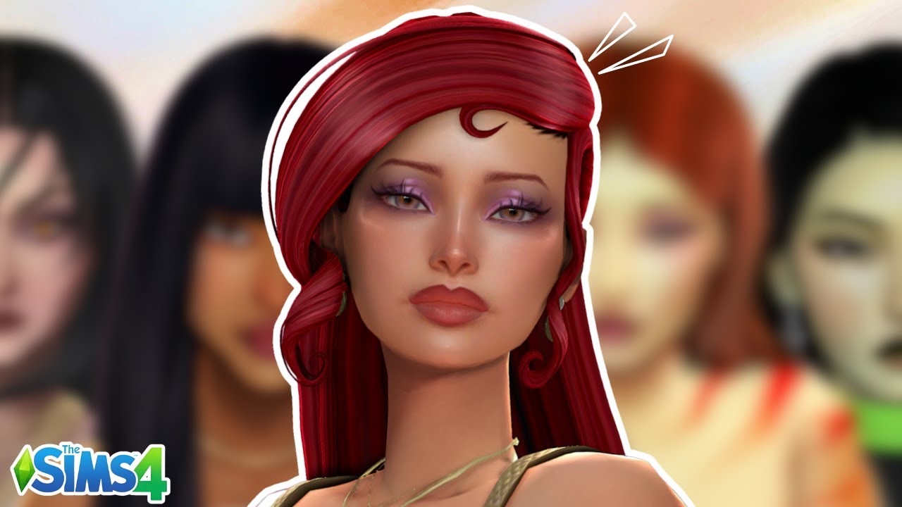 Recreating ICONIC Characters in the Sims 4 - YouTube