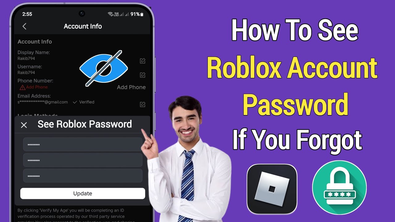 How To See Roblox Account Password (If You Forgot) | See Roblox ...