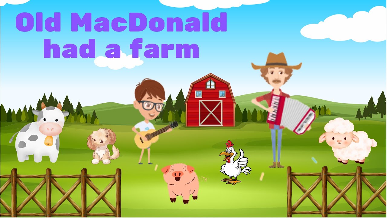 Old Macdonald Had a Farm | Kindergarten | Nursery Rhymes - YouTube
