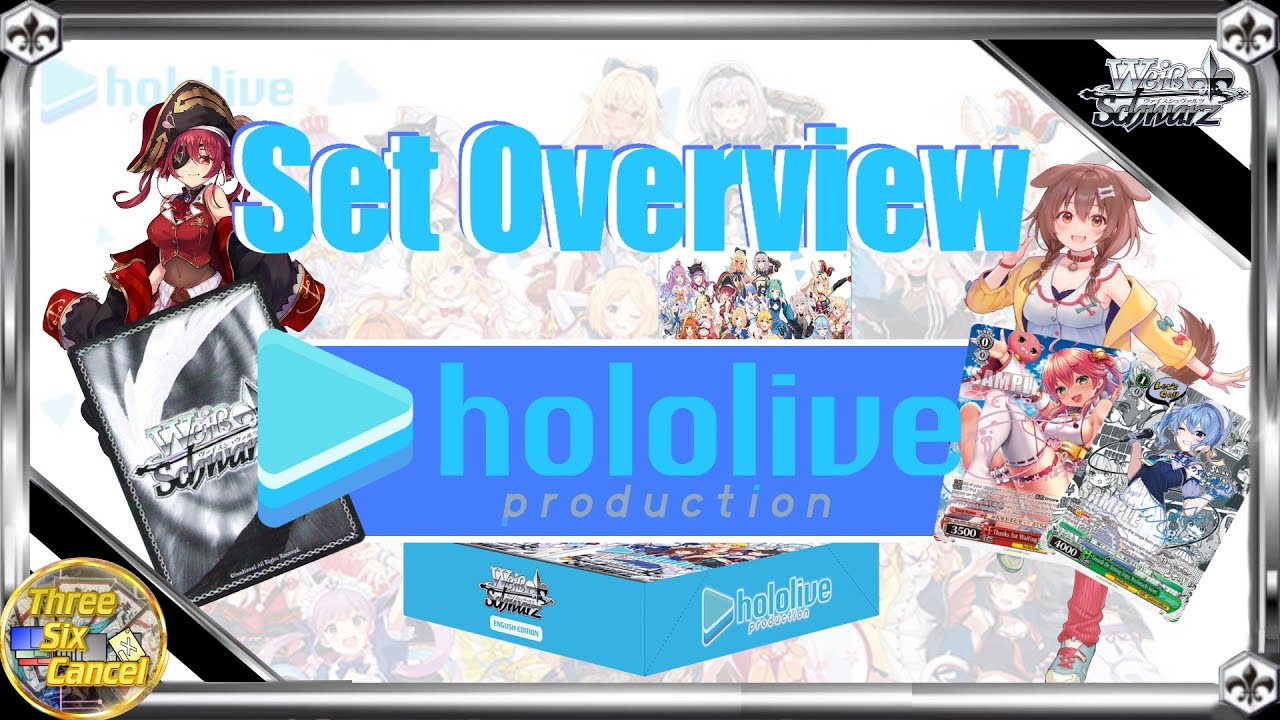 Set Overview! Hololive Production (Weiss Schwarz!) - YouTube