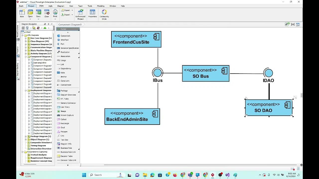 Component diagrams - YouTube