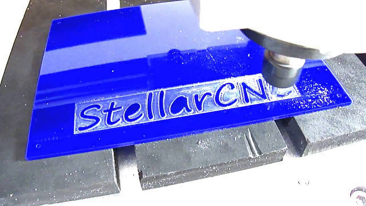 CNC Router Akrilik - YouTube